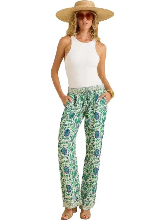 Calypso St. Barth Bianca Printed Pants - Goa Print