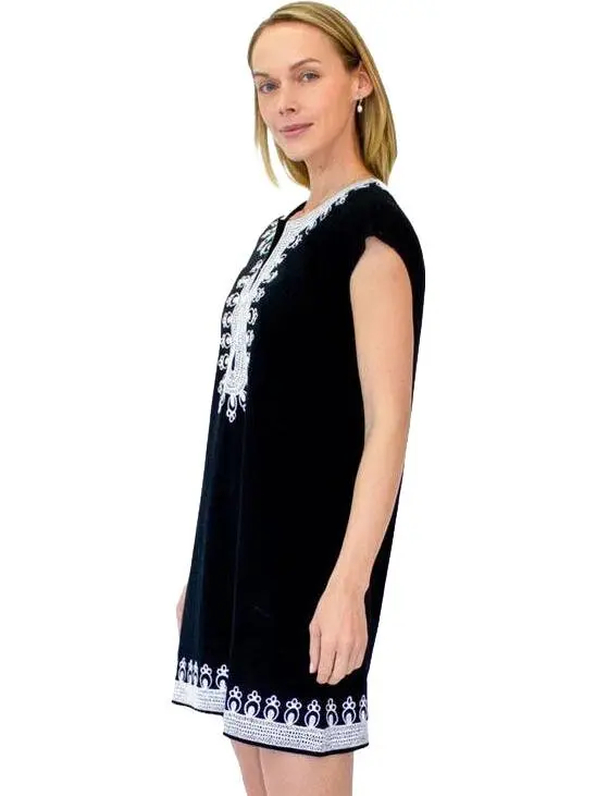 Calypso St. Barth Rowena Tunic - Black