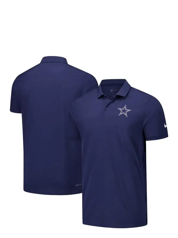 Nike Dallas Cowboys 2024/25 Sideline Performance Polo - Navy
