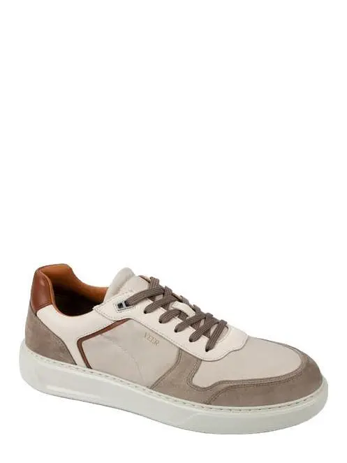 ANTHONY VEER Acton Court Sneakers - White Tan Multi