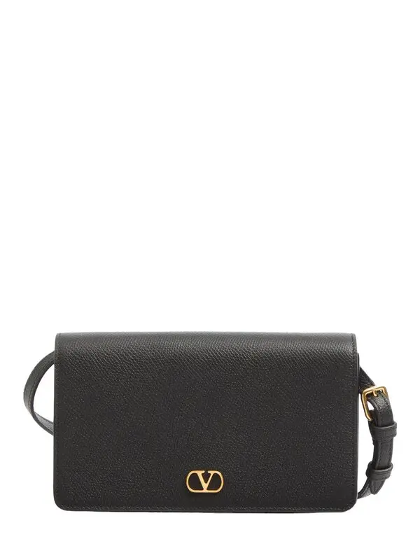 Valentino Garavani Vlogo Mini Shoulder Bag - Black