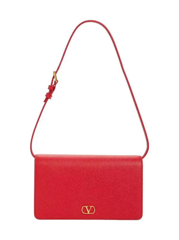 Valentino Garavani Vlogo Mini Shoulder Bag - Red