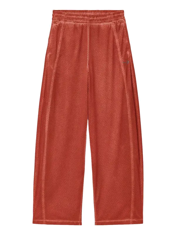 Alexander Wang Perforated Mesh Trousers - Red