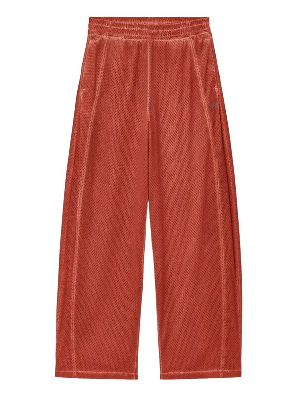 Alexander Wang Perforated Mesh Trousers - Red