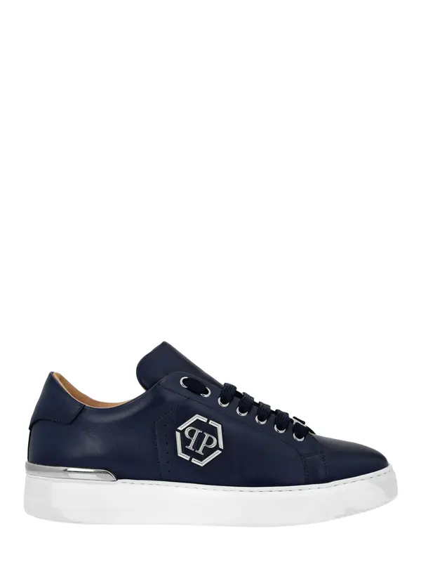 Philipp Plein Logo-plaque Sneakers - Blue