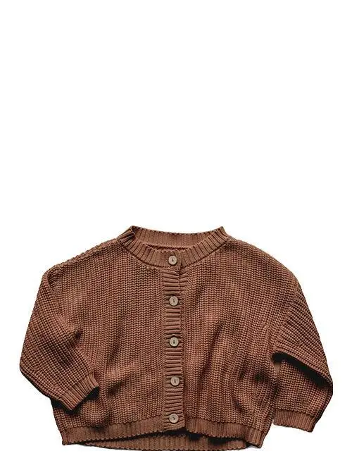THE SIMPLE FOLK Chunky Cardigan - Mocha