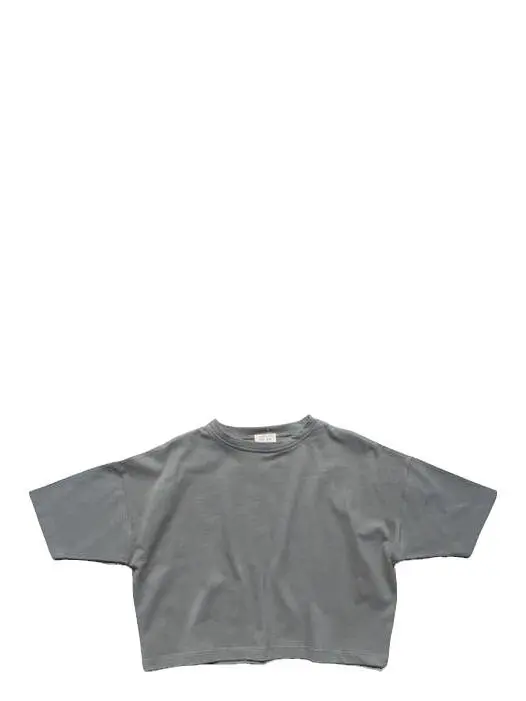 THE SIMPLE FOLK Oversized Tee - Lead Gray