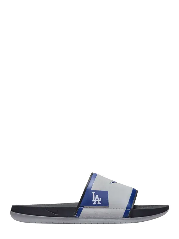 Nike Mlb X Offcourt Los Angeles Dodgers Slide - Grey