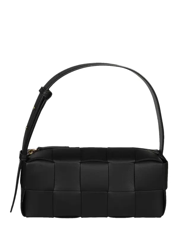 Bottega Veneta Small Brick Cassette - Black