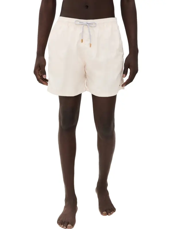 ANCORA The Deco Basic Swim Trunks 5.5 - Ivory