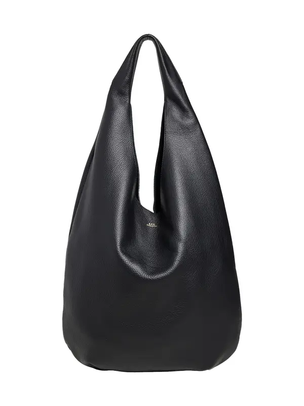 A.p.c. Le Neige Hobo Bag - Lzz Black