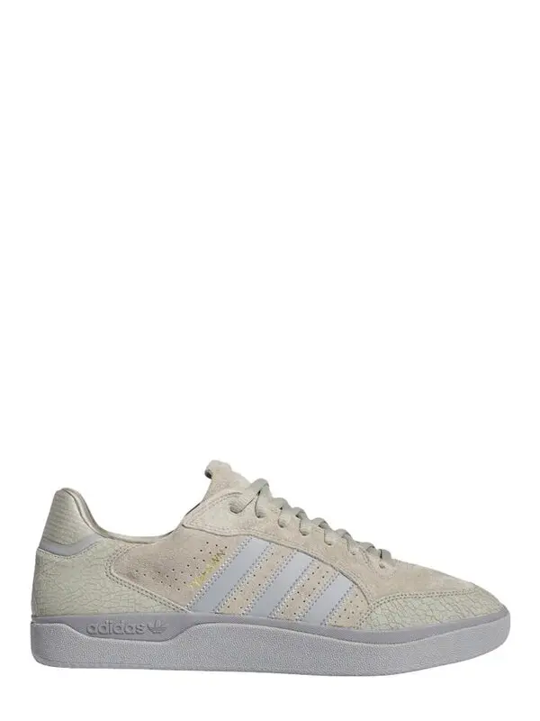 Adidas Tyshawn Low Top Sneakers - Silver Pebble/grey Three/gold Metallic