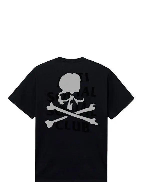 ANTI SOCIAL SOCIAL CLUB X Mastermind Mind Tee Shirt - Black