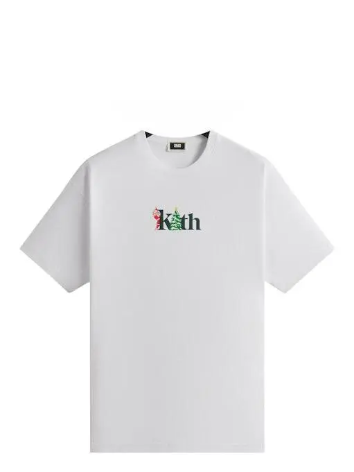Kith Mas Comic Santa Rodeo Tee Shirt - White
