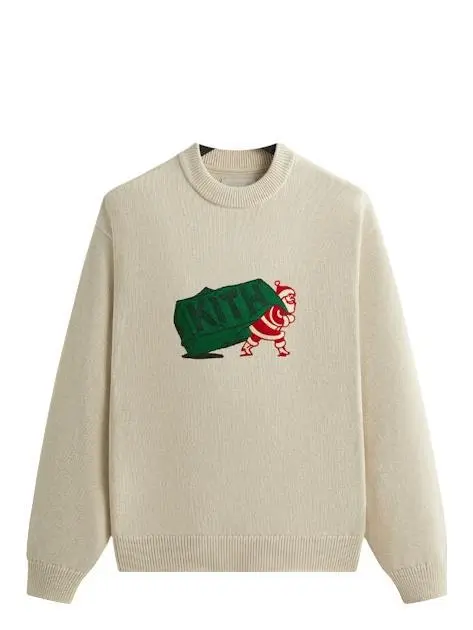 Kith Kithmas Santa Crewneck - Sandy Heather