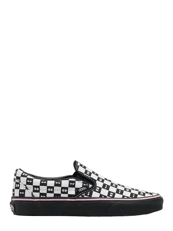 VANS Classic Slip-on Lazy Oaf Checkerboard - Black/white
