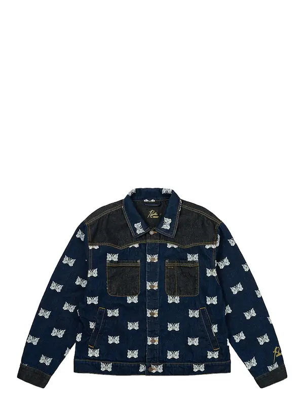 PALACE X Needles Western Denim Jacket - Indigo