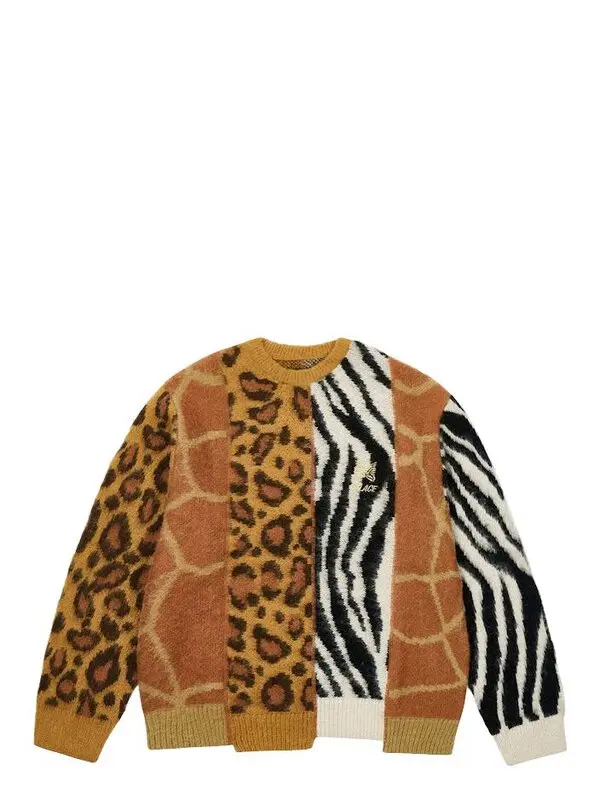 PALACE X Needles Hairy Knit - Animal Print