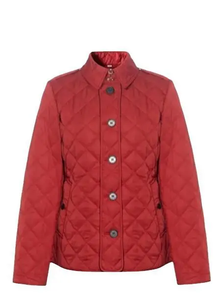 Burberry Quilted Jacket - Red