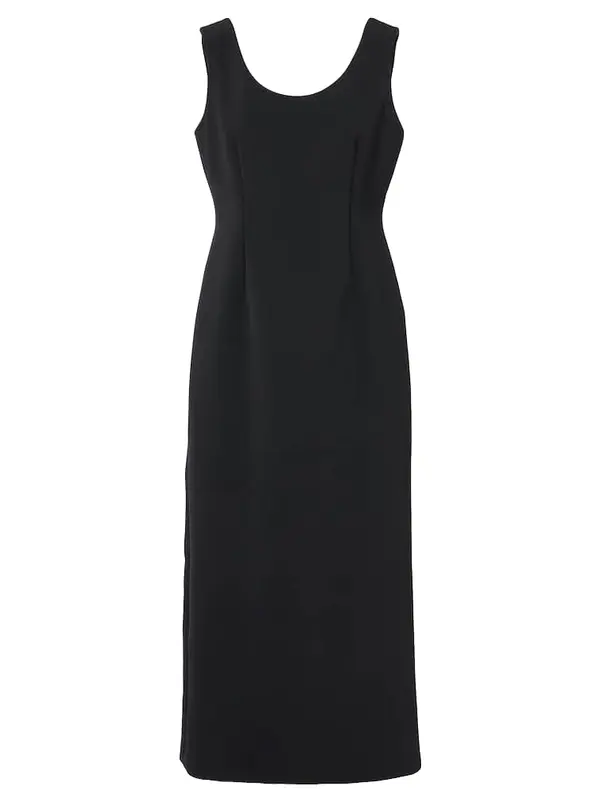 THE ROW Dava Maxi Dress - Black