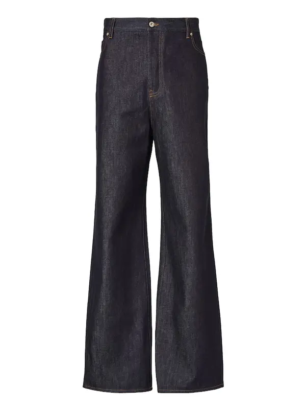 Loewe High-rise Wide-leg Jeans - Blue