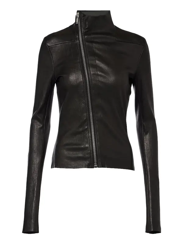 Rick Owens Gary Asymmetric Jacket - Black