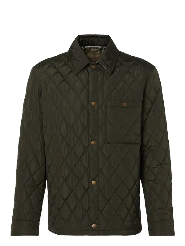 Burberry Quilted Jacket - Green
