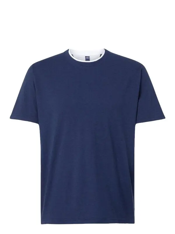 Fedeli Cotton T-shirt - Blue