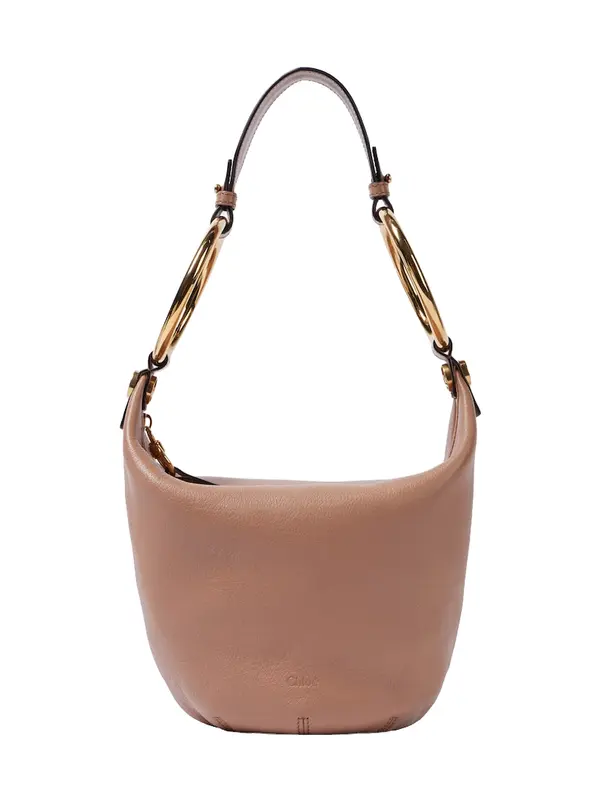 Chloé Small Leather Shoulder Bag - Brown