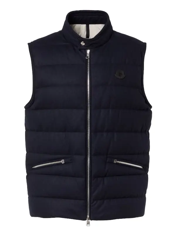 Moncler Gallienne Down Vest - Blue
