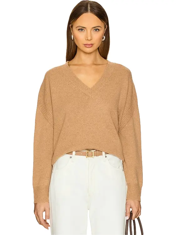 Brochu Walker James Sweater - Camel Melange