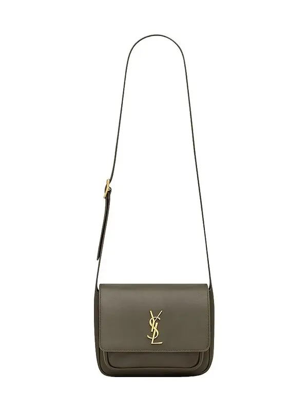 Saint Laurent Niki Satchel Shoulder Bag - Light Musk Smooth Leather/gold