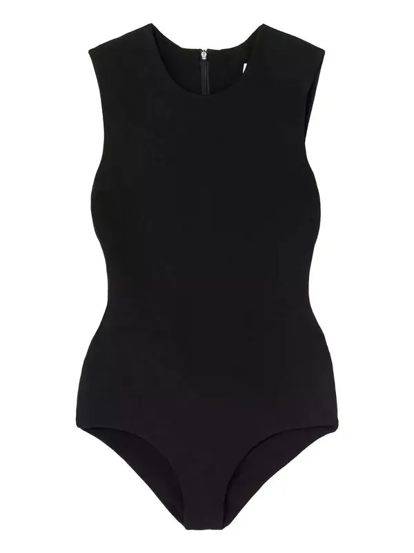 ESSE STUDIOS Illi Ponte Bodysuit - Black