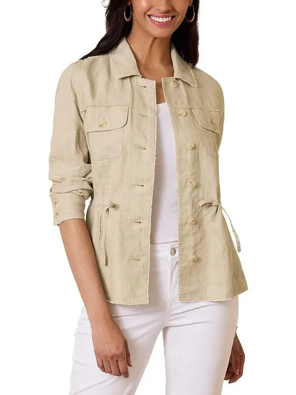Tommy Bahama Two Palms Linen Jacket - Natural