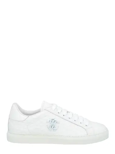 Roberto Cavalli Leather Sneakers - White
