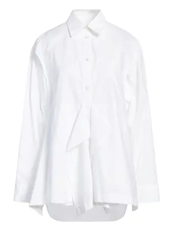 JW Anderson Draped Poplin Shirt - White