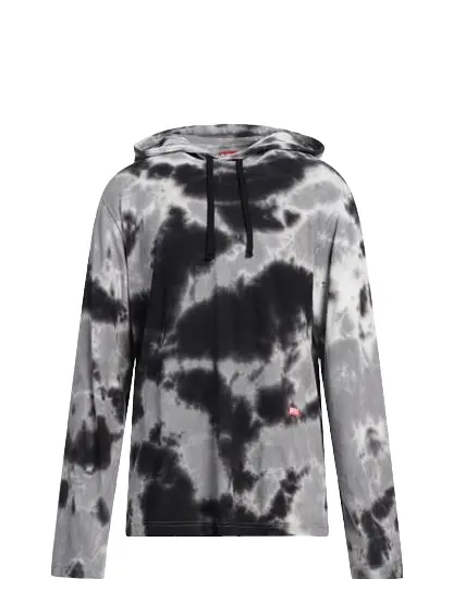 Diesel Tie-dyed Jersey Sweatshirt - Grey