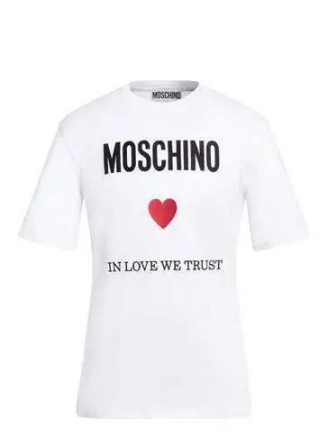 Moschino T-shirt Size Cotton - White
