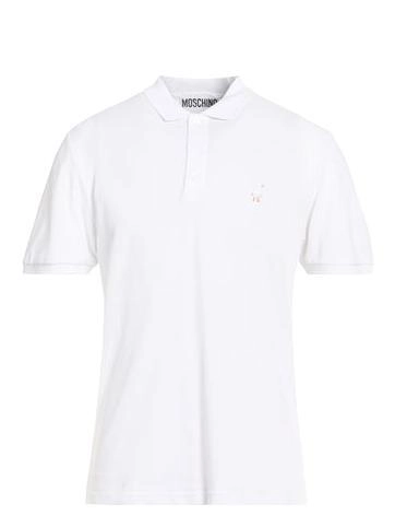 Moschino Couture Polo Shirt Size Cotton - White