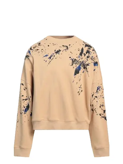Moschino Cotton Sweatshirt - Beige