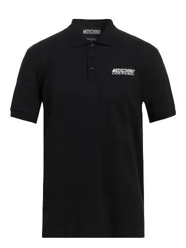 Moschino Polo Shirt Size Cotton - Black