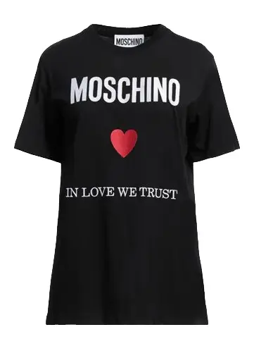 Moschino Couture Cotton T-shirt - Black