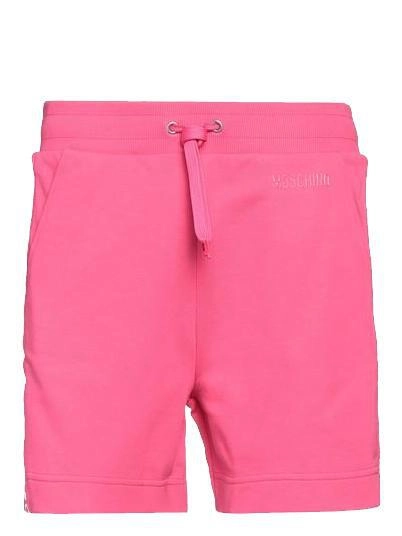 Moschino Athletic French Terry Shorts - Fuchsia
