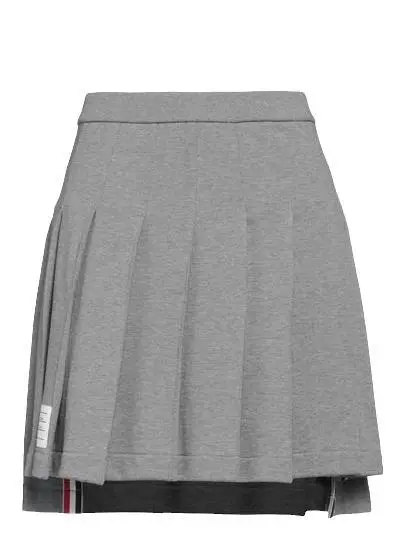 Thom Browne Mini Pleated Skirt - Grey