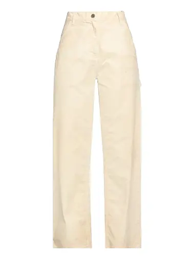 GOLDEN GOOSE Straight-leg Canvas Pants - White