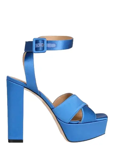 SERGIO ROSSI Slingback Sandals - Blue