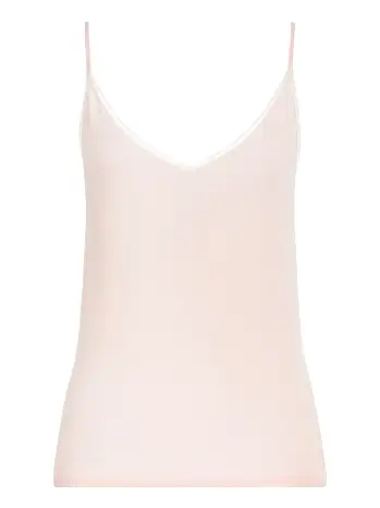 N°21 Camisole With Lace Trims - Pink