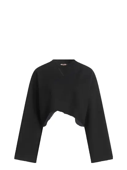 N°21 Cotton-blend Sweatshirt - Black