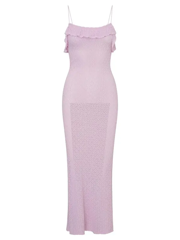 LoveShackFancy Alivia Maxi Dress - Pink