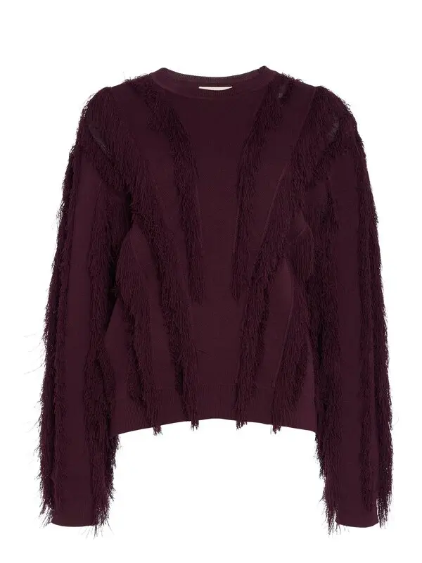 Ulla Johnson Aubree Pullover - Burgundy